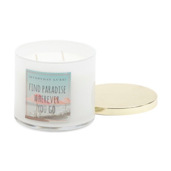 Accents | Find Paradise Wherever You Go Candle | Poshmark